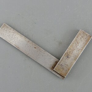 Vintage N. Everest All Steel Try Square Measuring Tool - Etsy