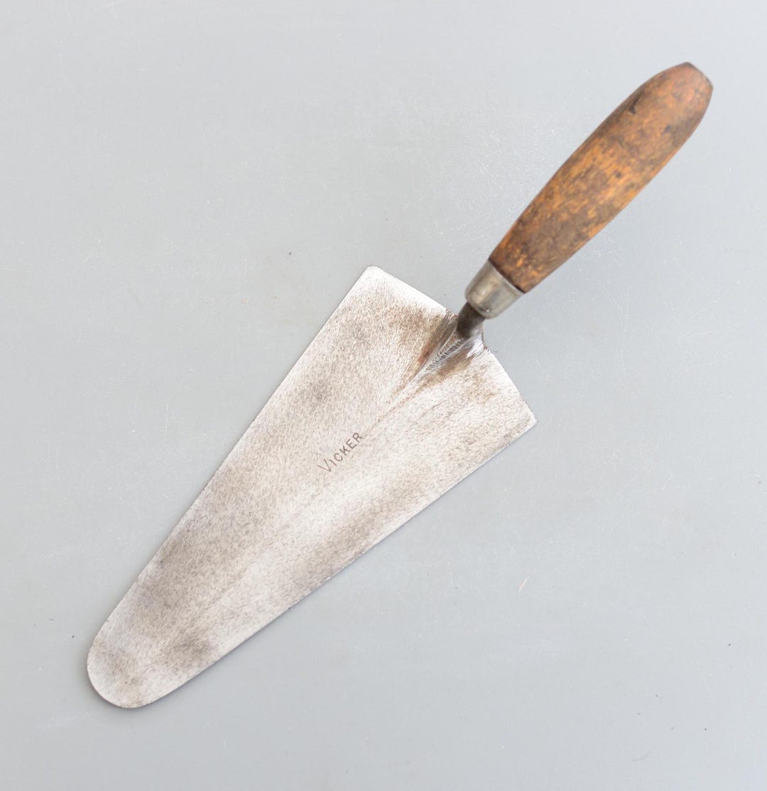 Vintage Vicker 8'' Brick Trowel Masons Bricklayers - Etsy