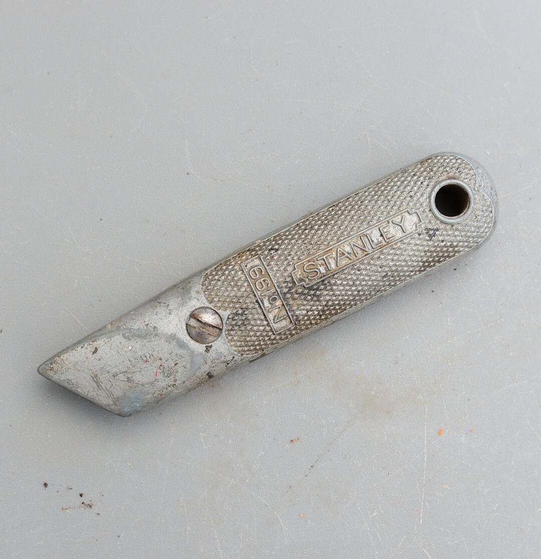 Vintage STANLEY No 199 Chequered Pad Blade Saw Handle Made in England ...