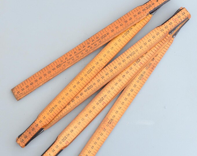 Vintage Rabone Chesterman No 1642 Folding Ruler Rule 2000mm 6ft - Etsy