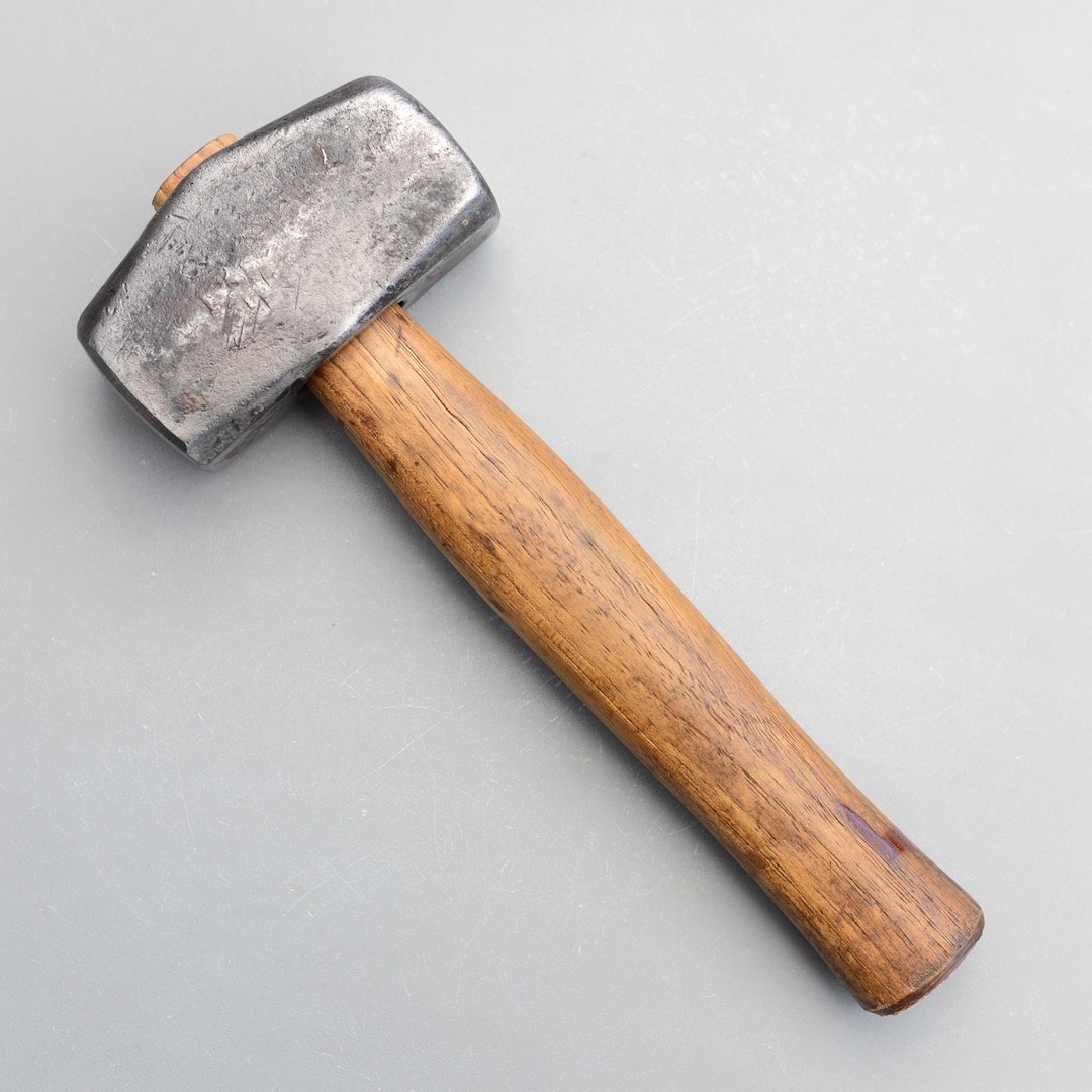 Vintage BRADES Lump Club Hammer Blacksmithing Stonemasons - Etsy