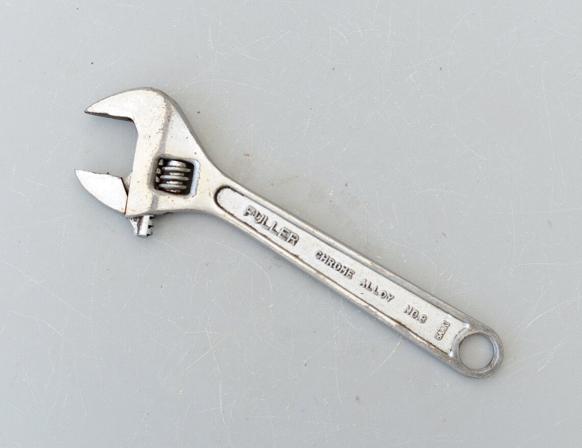 Vintage FULLER No 8 Japan Adjustable Spanner Wrench - Etsy