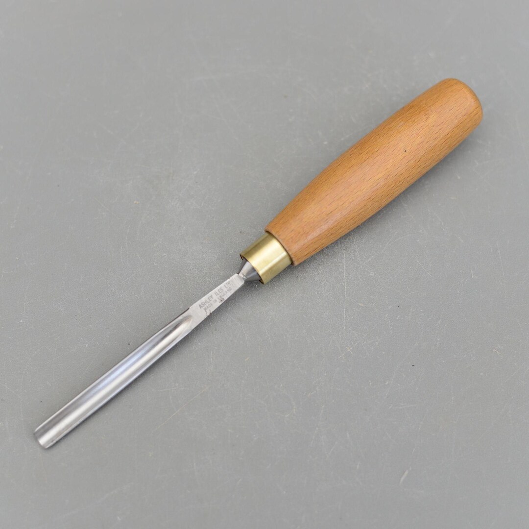 Vintage 9mm Ashley Iles Straight Carving Gouge No8 Chisel - Etsy