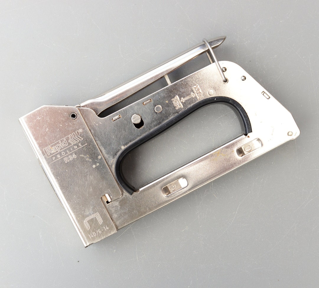 Vintage Rapid R34 Proline Professional Heavy Duty Tacker Staple Gun - Etsy