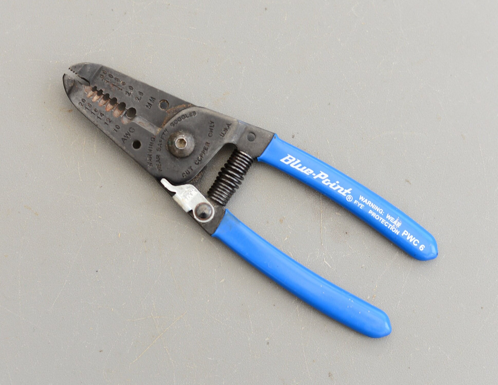 Vintage Blue point USA PWC6 Wire Strippers and Cutter Blue Point Tool Etsy Ireland