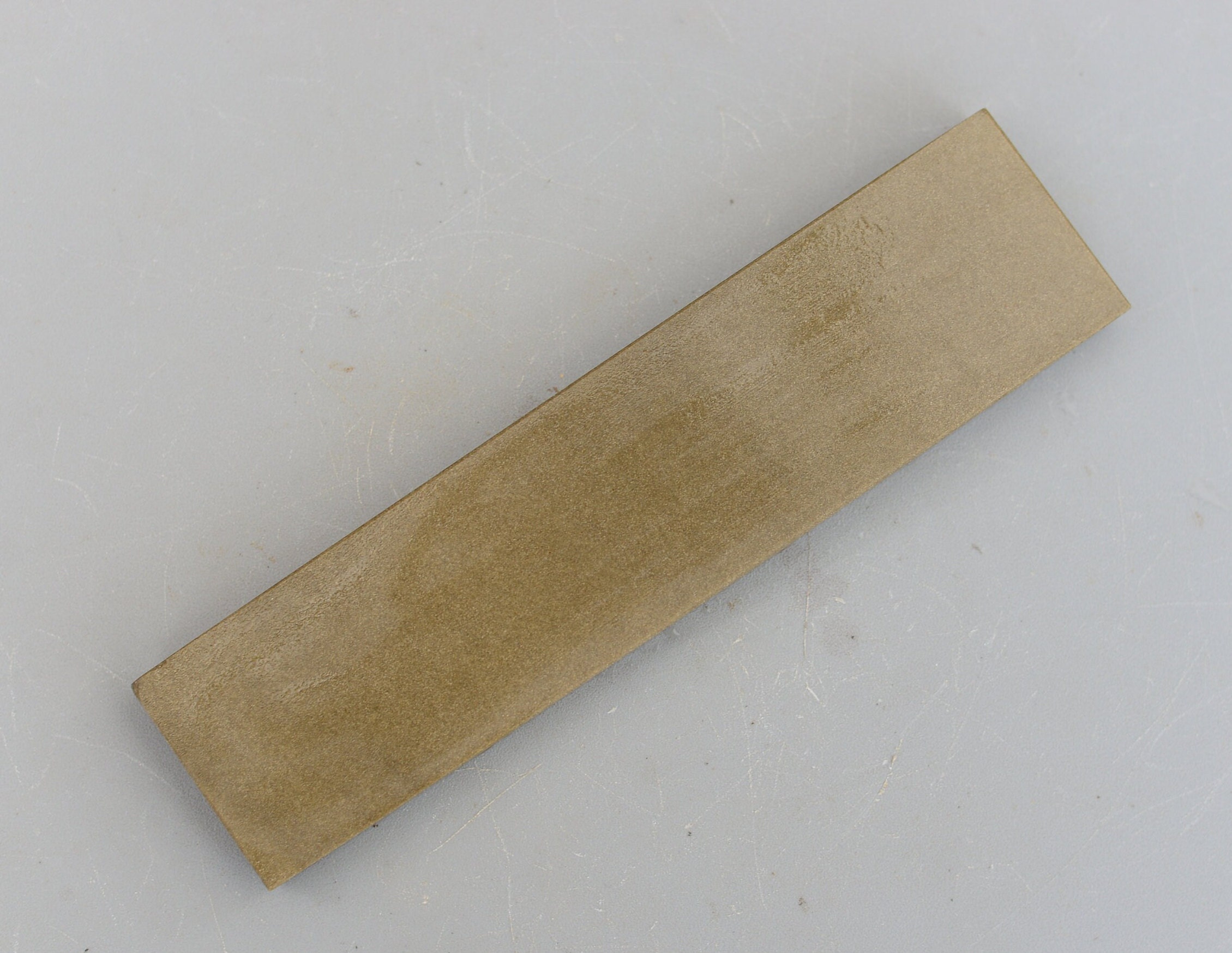 Vintage Natural Olive Sandstone Hone Sharpening Honing Stone Oilstone ...