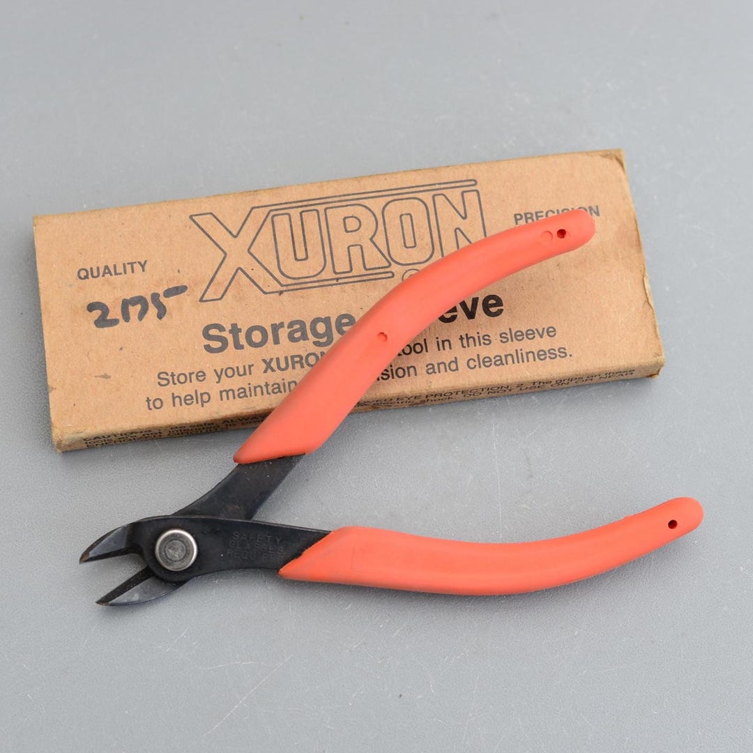 Vintage Xuron USA Micro Shear Cutter Pliers - Etsy