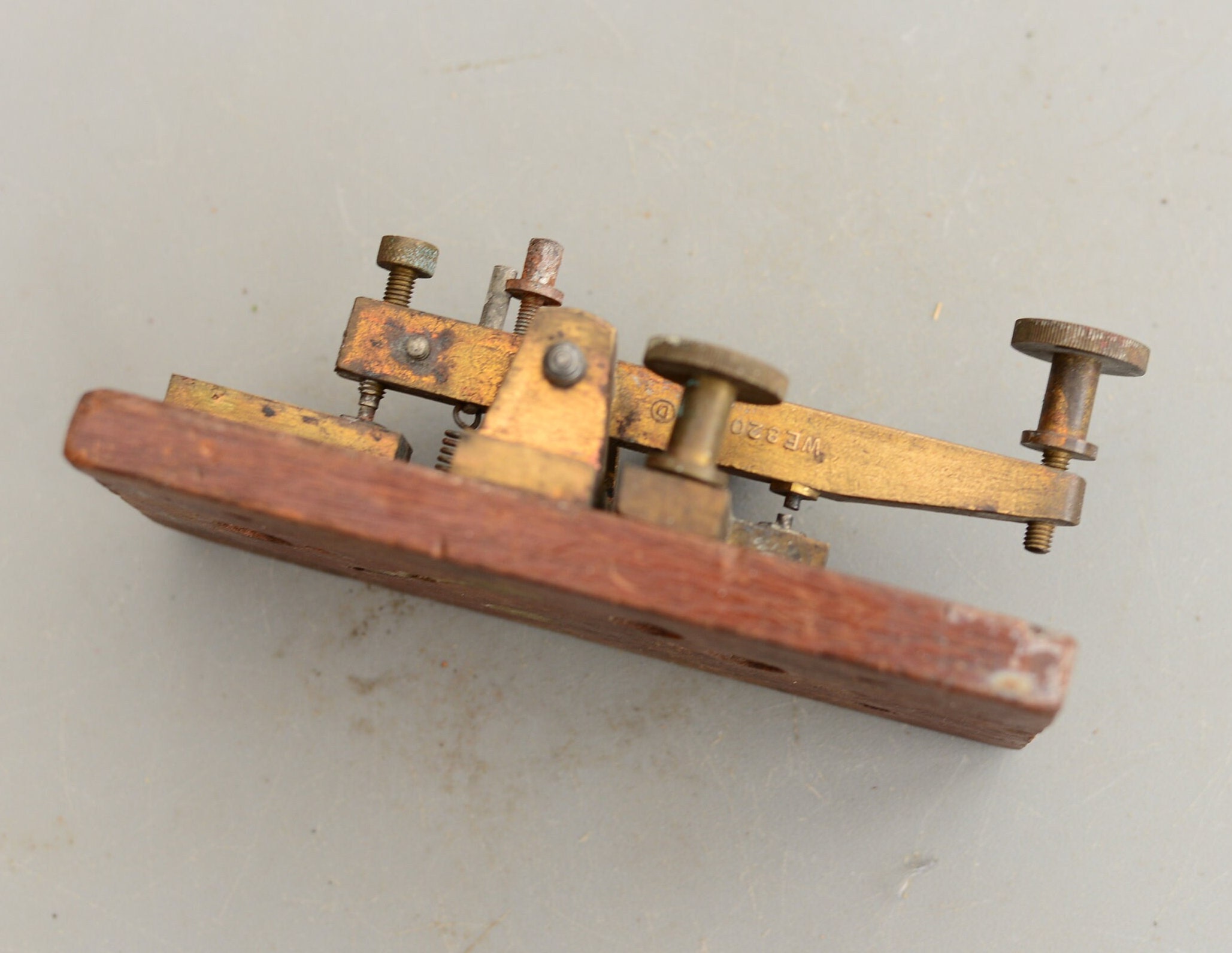 Vintage G.P.O. Morse Key Pattern 1056A WE8208 Walters Electrical Morse ...