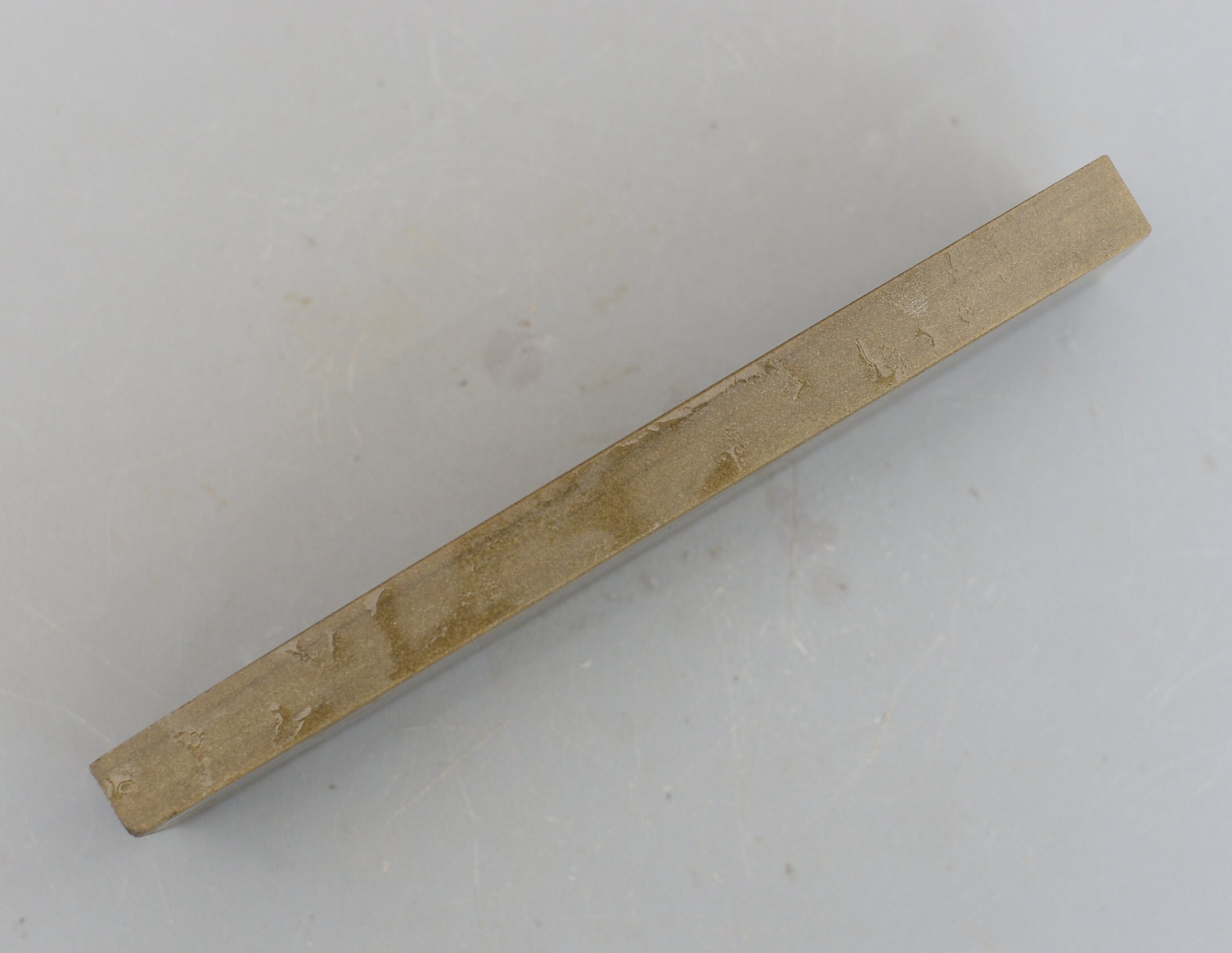 Vintage Natural Olive Sandstone Hone Sharpening Honing Stone Oilstone ...