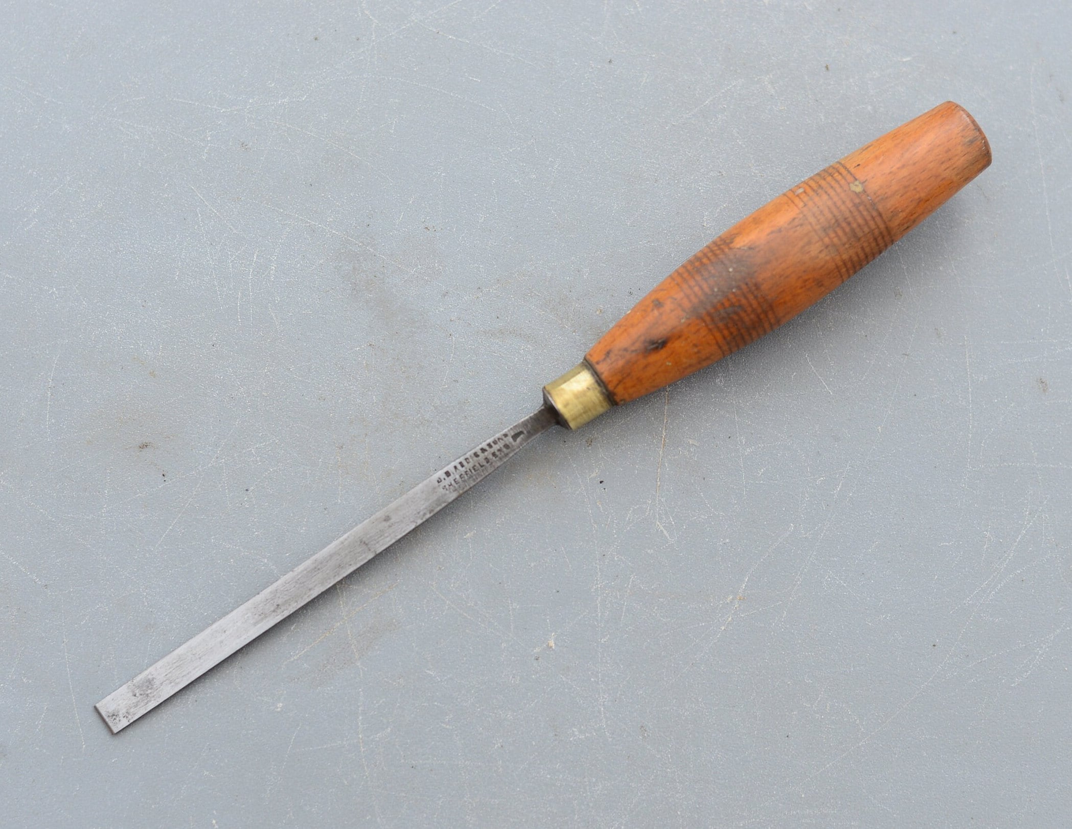 Vintage J.B. Addis & Sons Sheffield England 7,5mm No1 Carving Flat ...