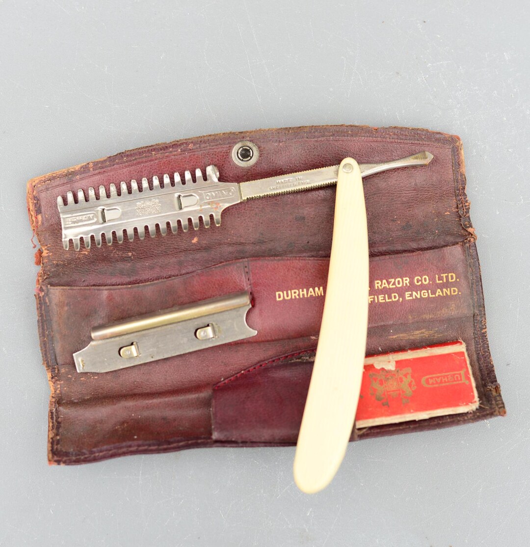 Vintage Durham Duplex Travel Double Edge Safety Razor Set Case - Etsy