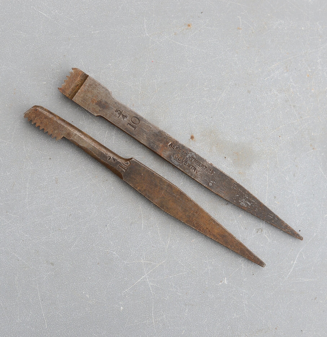 Vintage Alfred Herbert Coventry Pair of Thread Cutters 10 TPI External ...