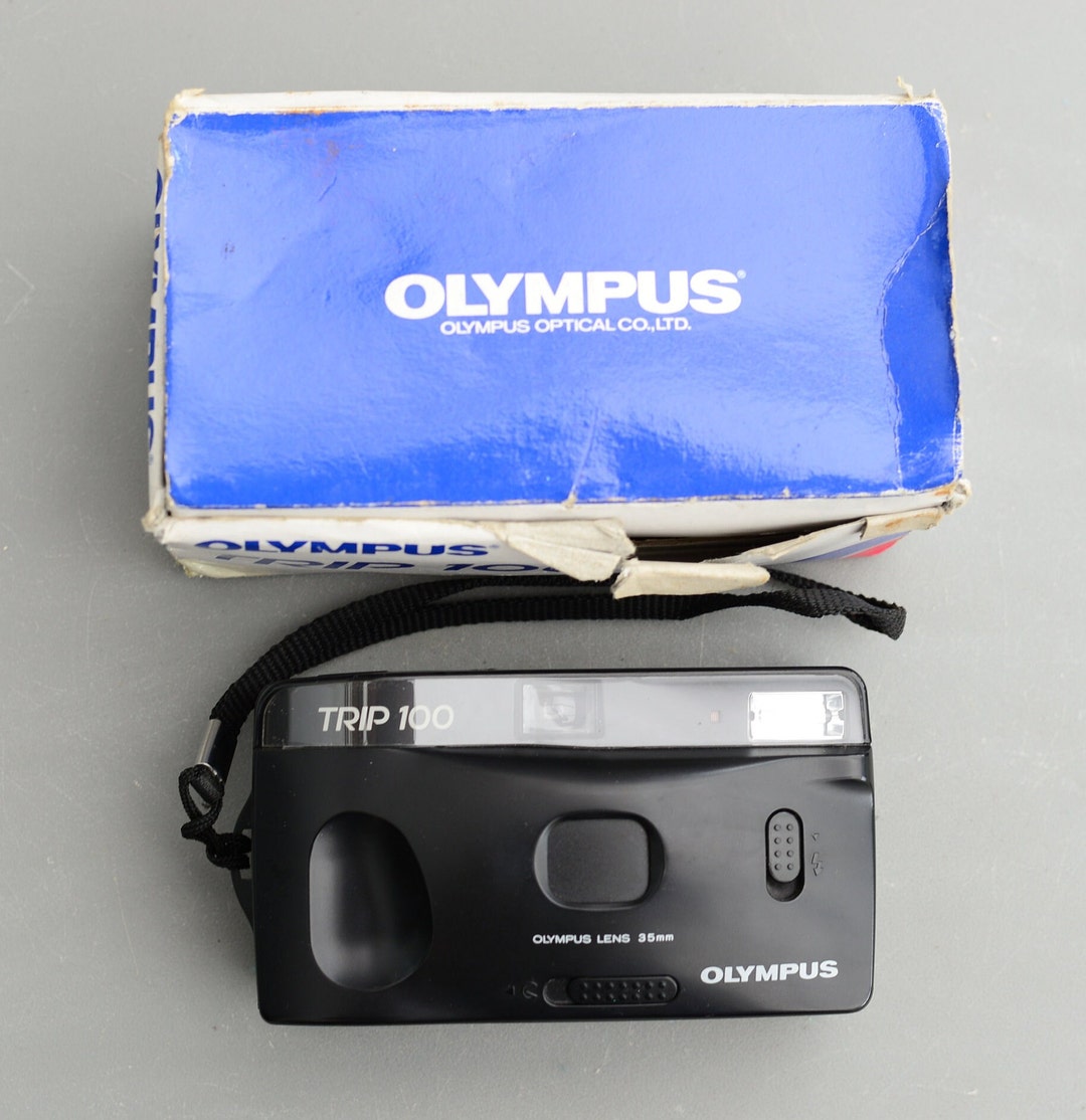 Vintage Olympus Trip 100 Compact 35mm Point and Shoot Film Camera Made ...