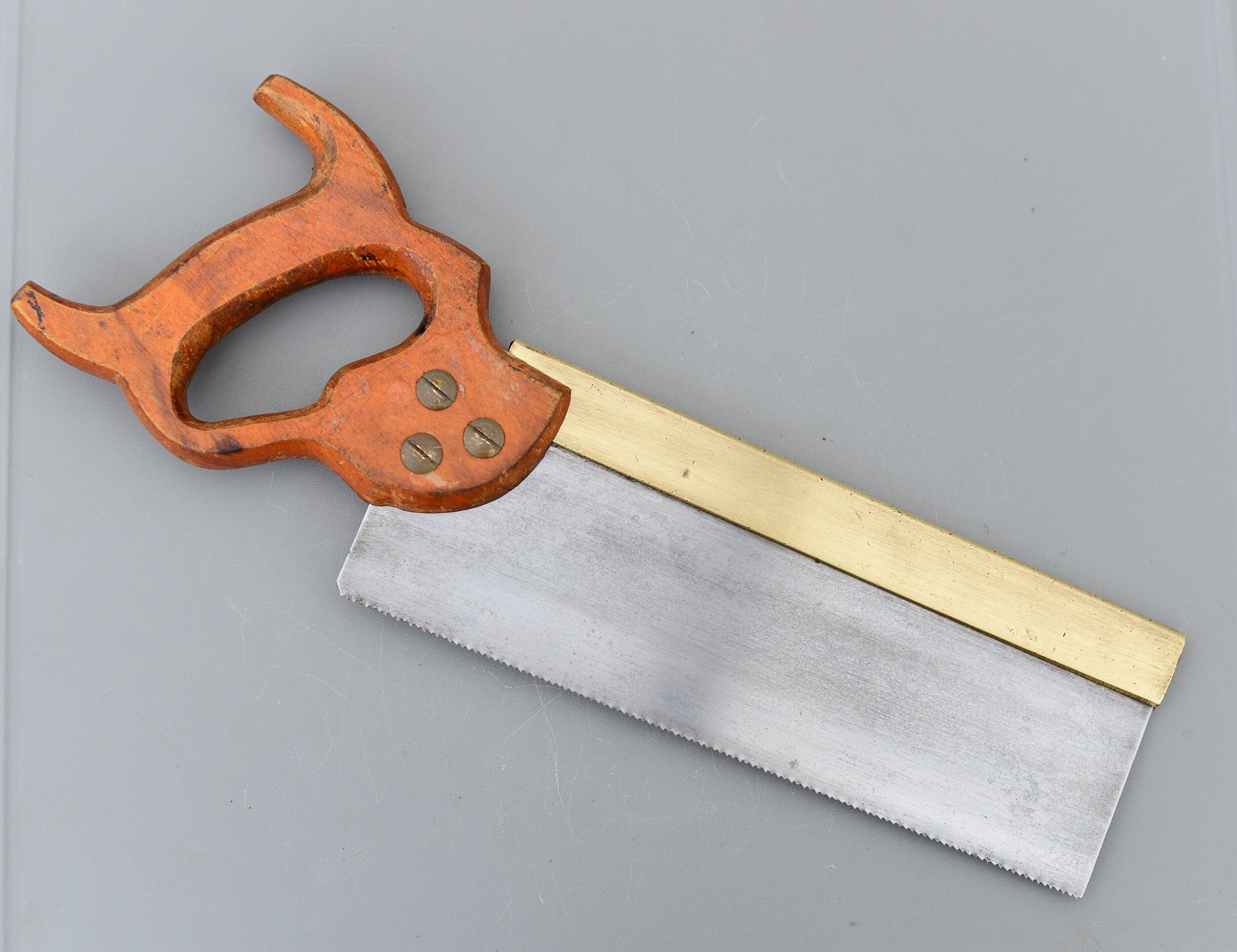 Vintage Brass Back Saw W. Tyzack & Sons Turner Sheffield England ...