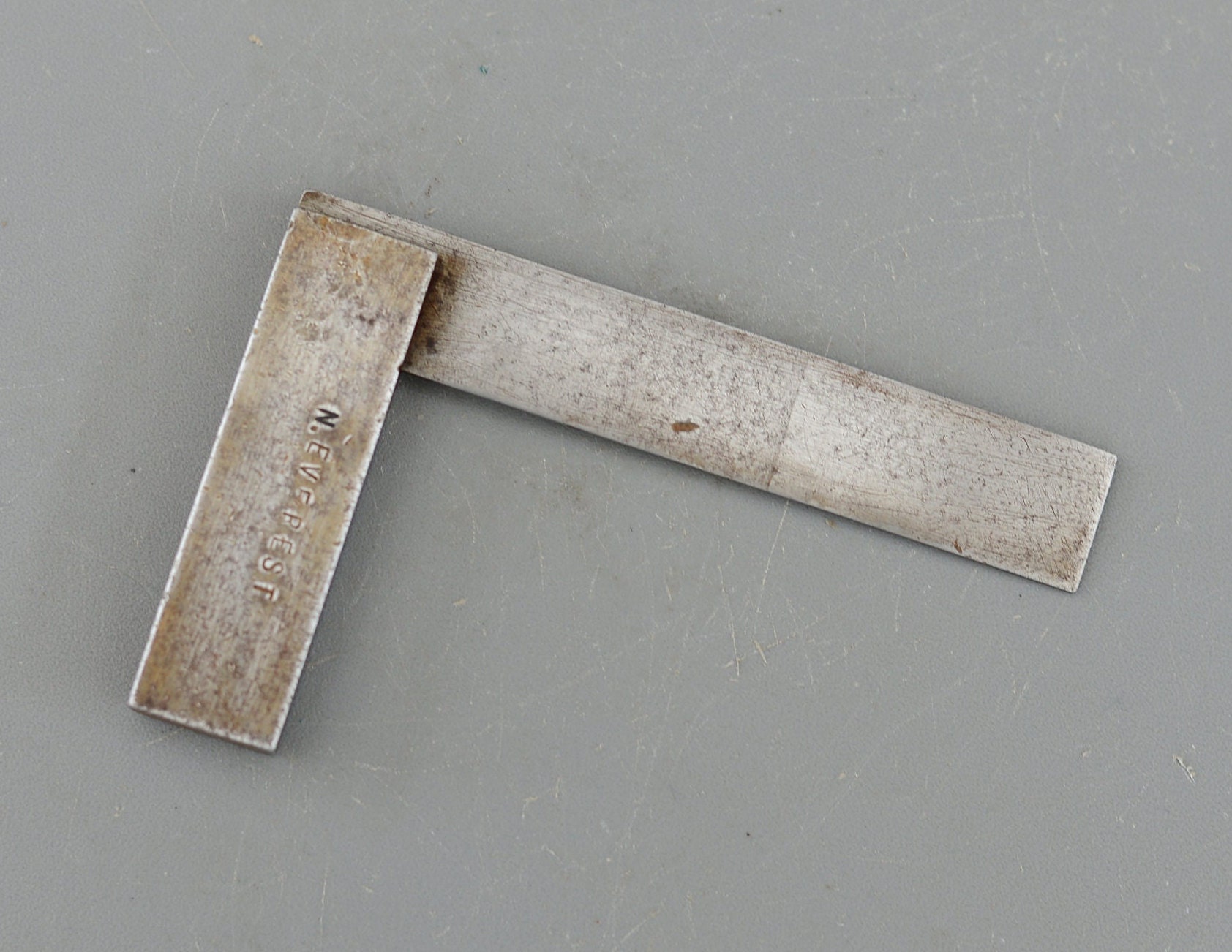 Vintage N. Everest All Steel Try Square Measuring Tool - Etsy