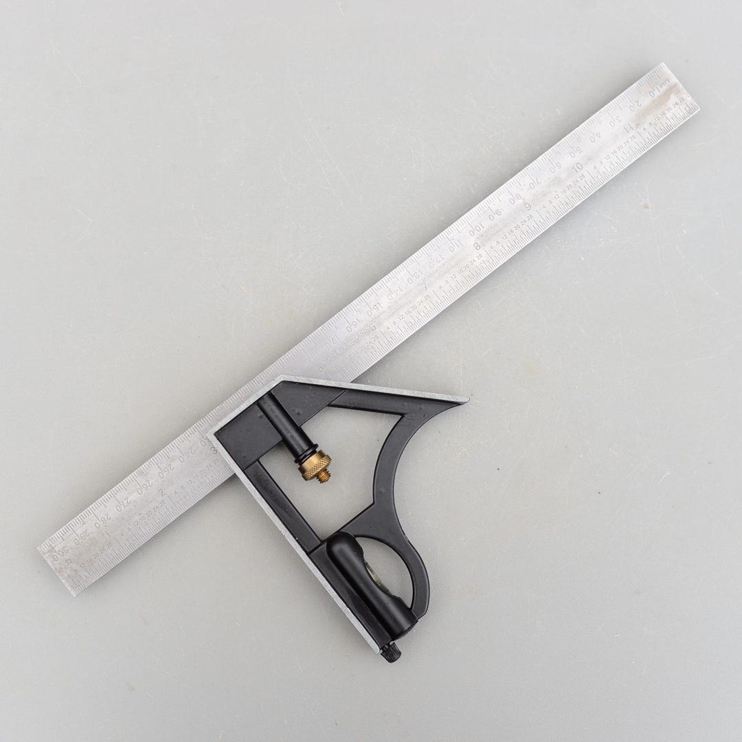 Vintage Made in England Combination Square Rule 12 Inch - Etsy