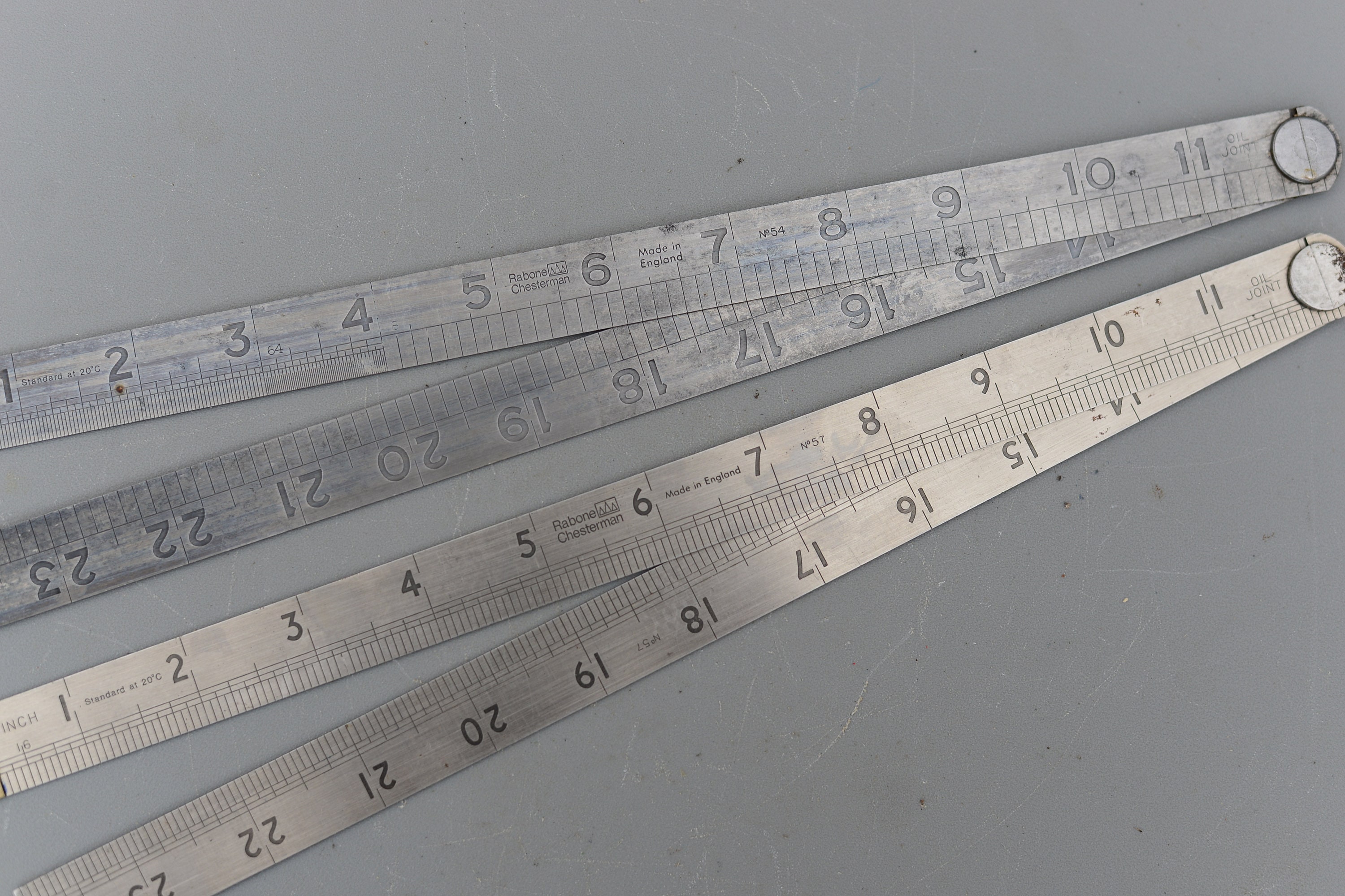 Vintage Rabone Chesterman Steel Folding Rule Made in England - Etsy