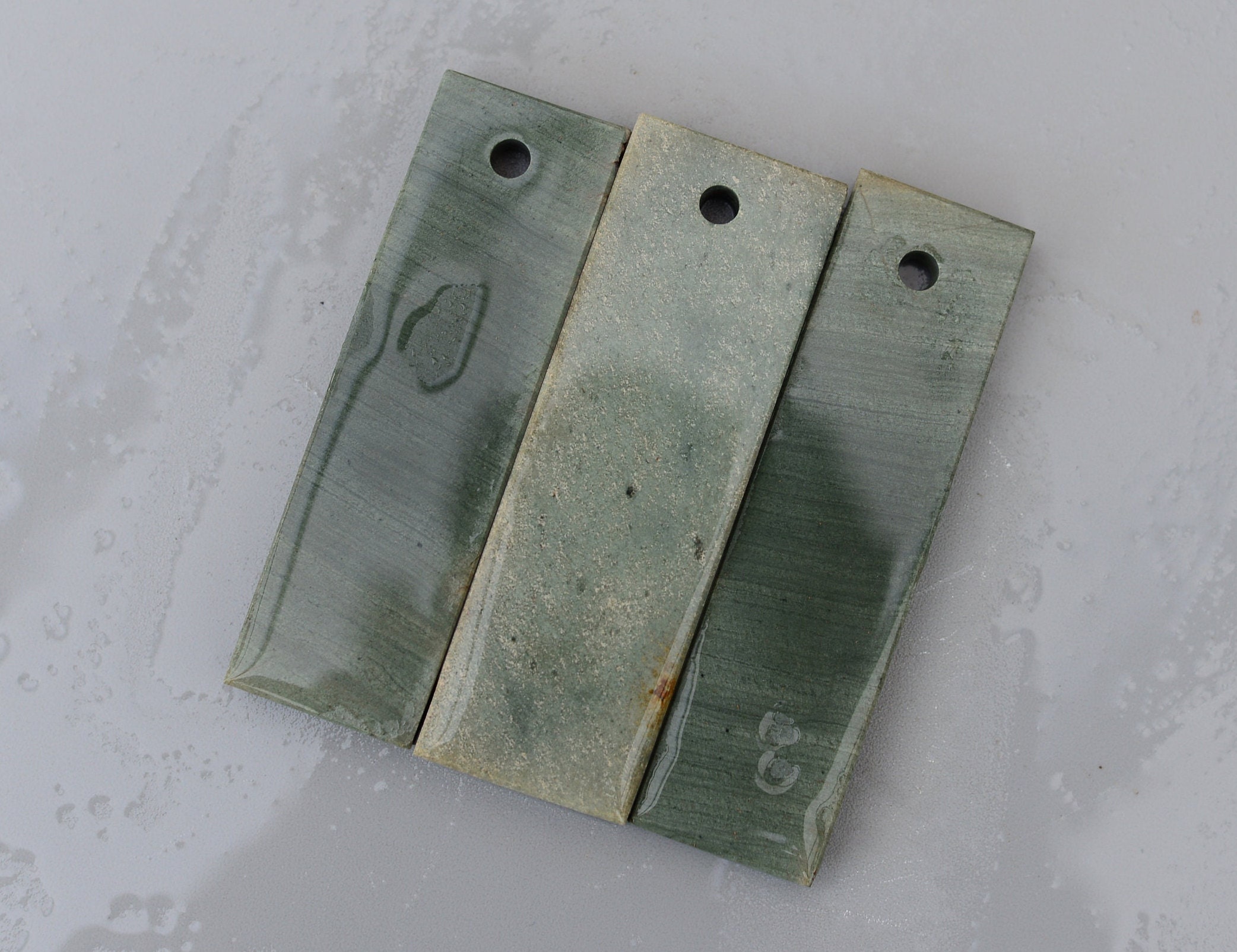 Vintage 1 Natural Charnley Forest Razor Hone Sharpening Honing Stone ...