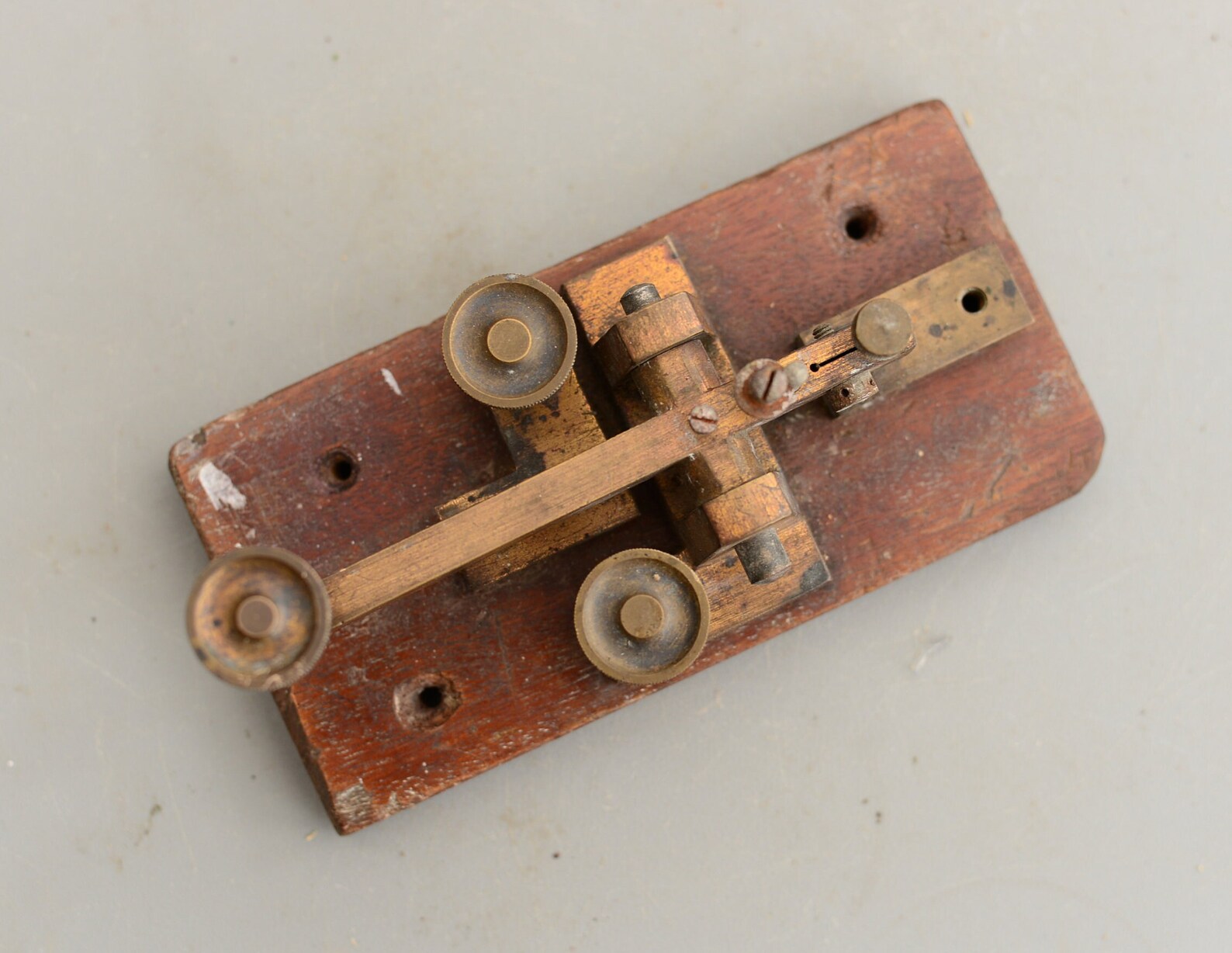 Vintage G.P.O. Morse Key Pattern 1056A WE8208 Walters Electrical Morse ...