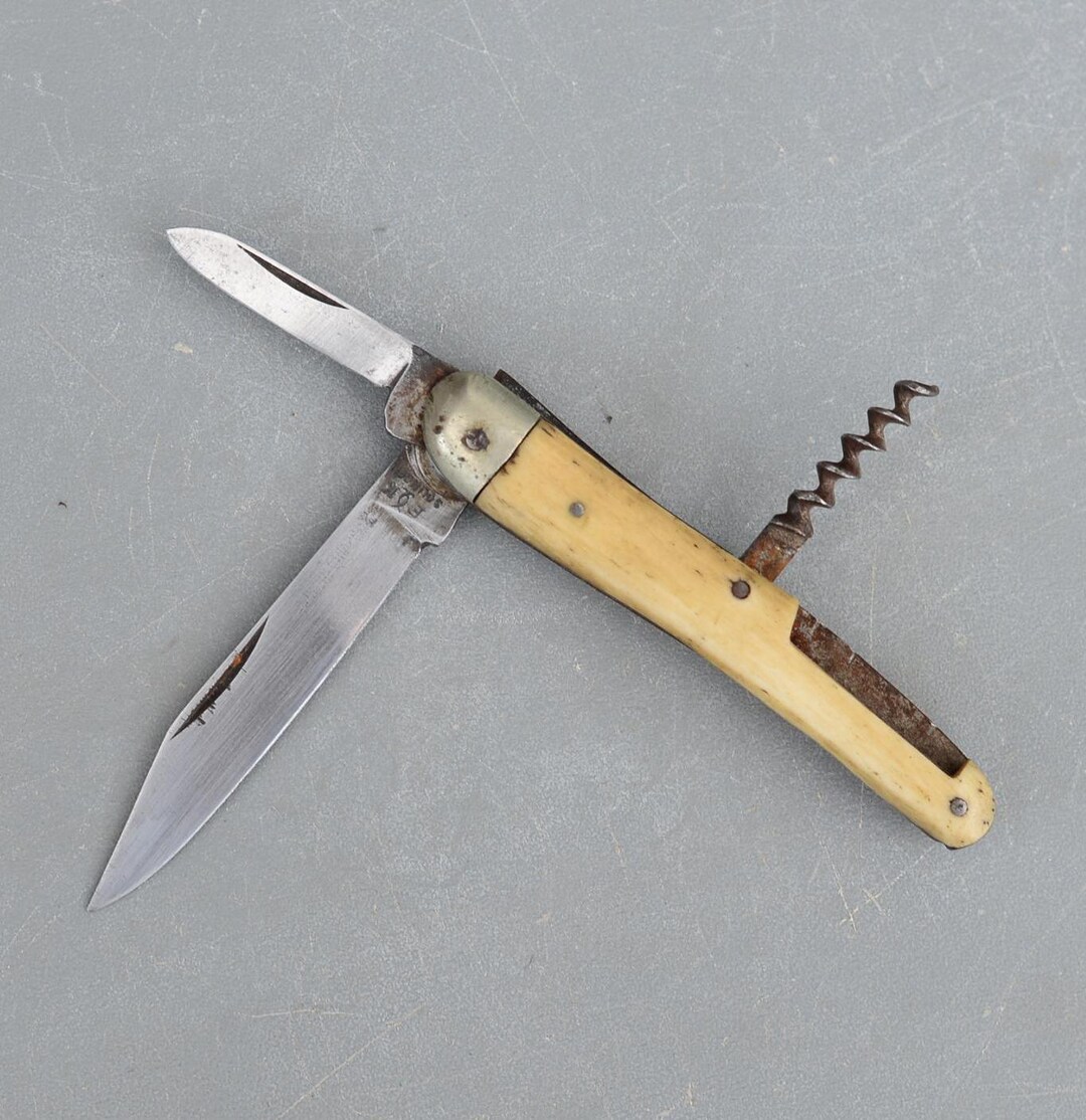 Vintage F K Solingen Germany Hand Tool Corkscrew Pocket Multi Tool - Etsy
