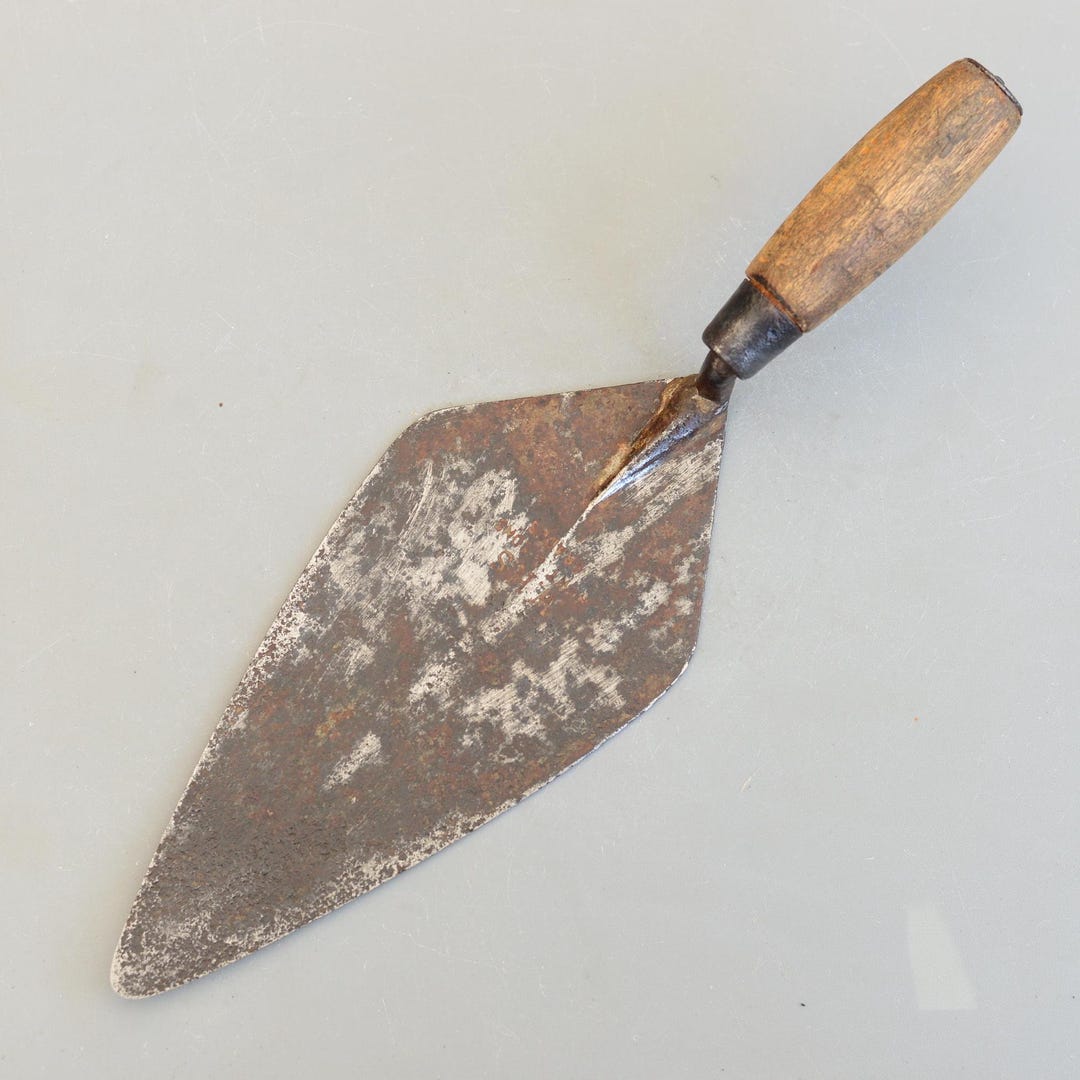 Vintage Rare BRADES WHS Hunt & Sons England 10" Brick Trowel Masons ...