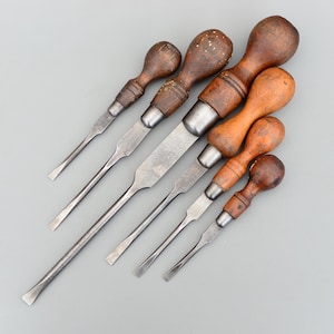 Set 6 Vintage I.sorby Alfrid Swearby Sheffield England Screwdriver - Etsy