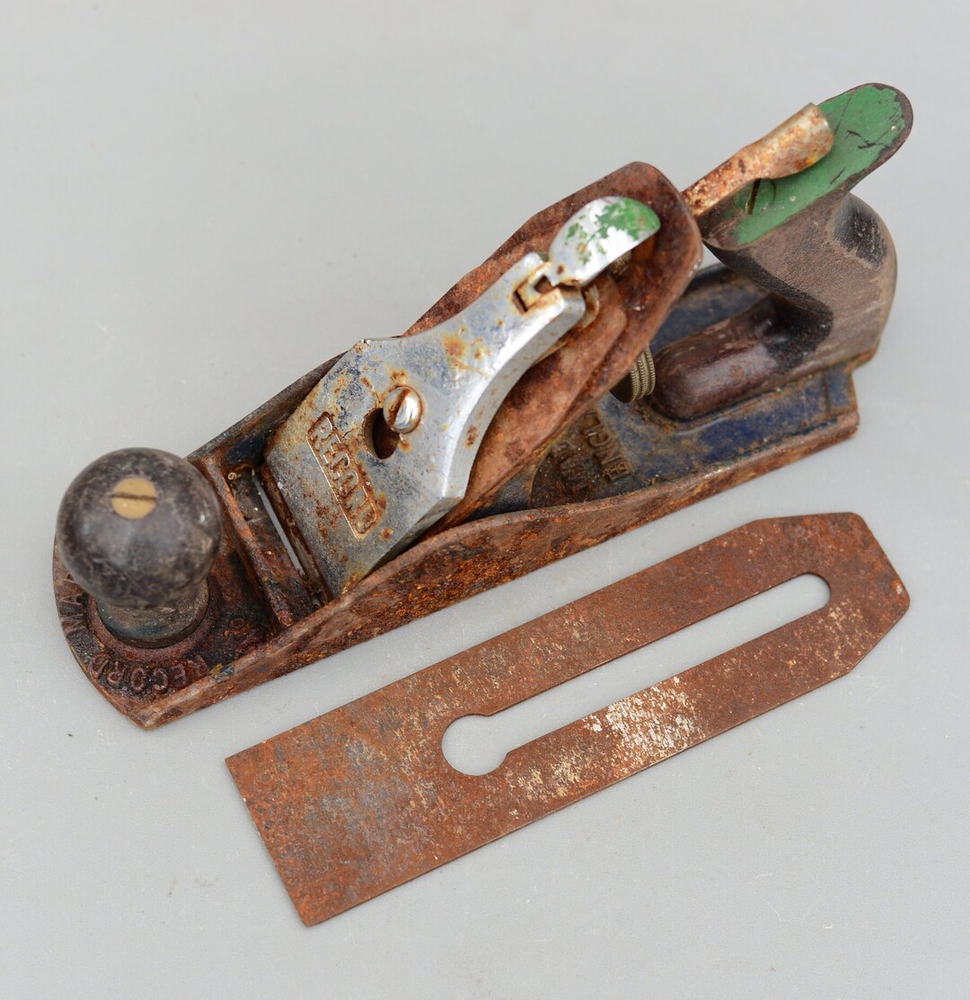 Vintage RECORD Marples No 4 Smooth Plane Made in England - Etsy