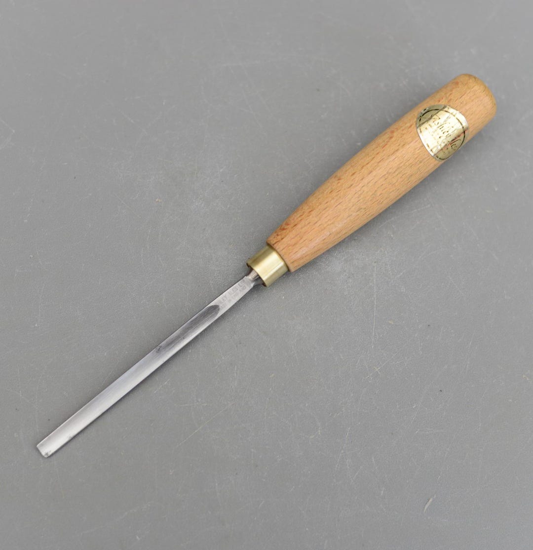 Vintage 6mm Ashley Iles Straight Carving Gouge No4 Chisel - Etsy
