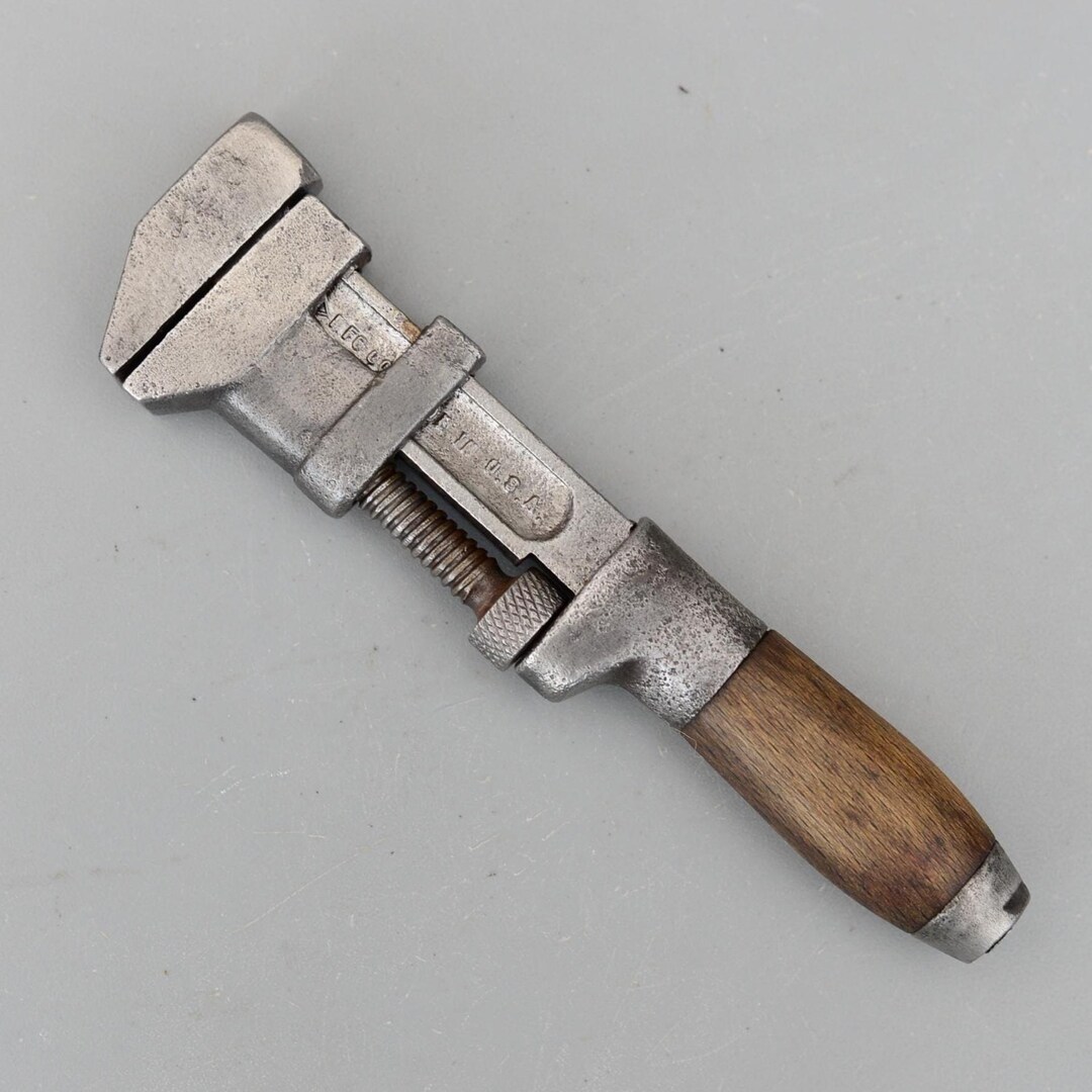Vintage W&B MFG Co Whitman Barnes USA Adjustable Spanner Wrench Classic ...