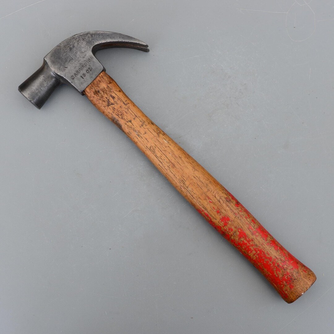 Vintage Garrington 16oz Claw Hammer Made in England - Etsy