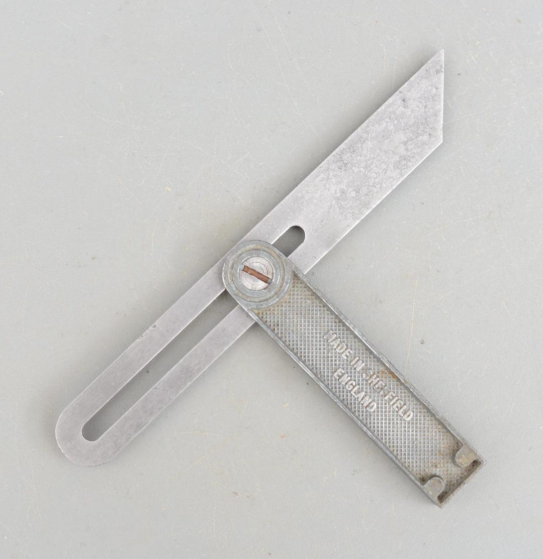Vintage Made in Sheffield England Adjustable Sliding T Bevel Bevels ...
