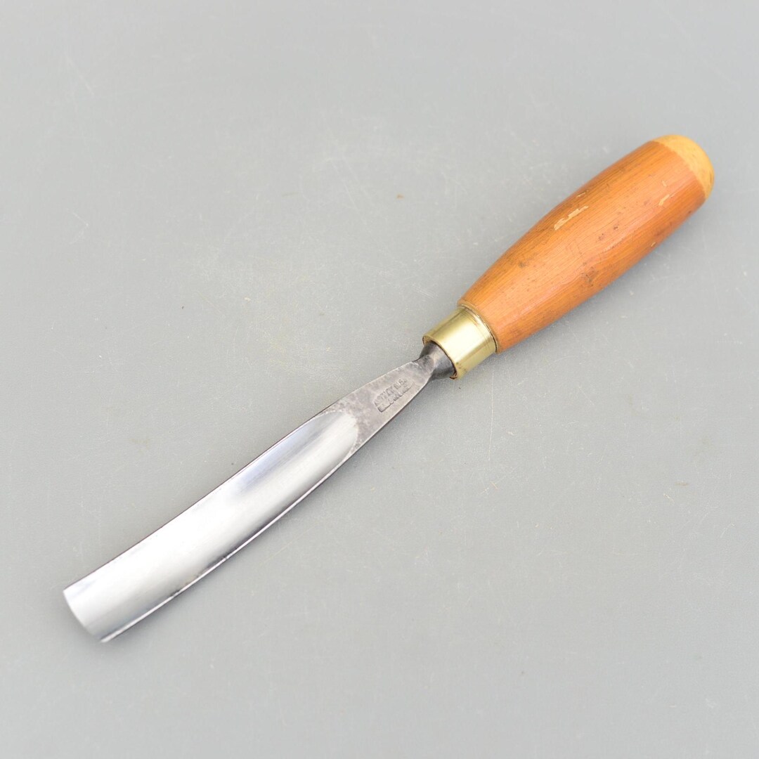 Vintage Ashley Iles Curved Carving Gouge 22mm No15 Chisel - Etsy