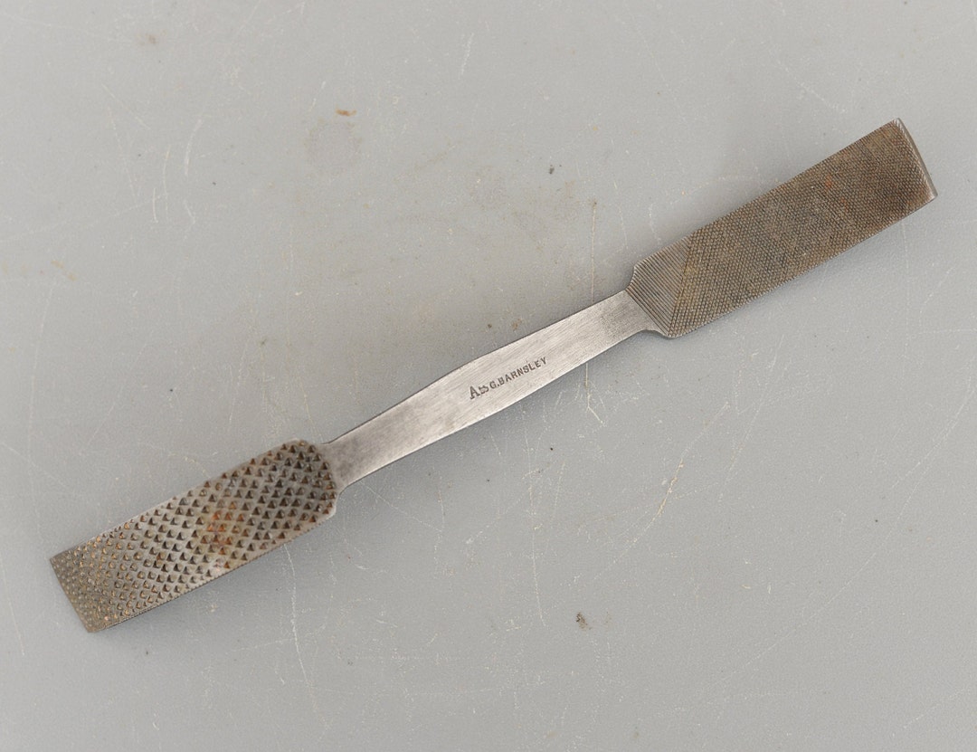 Vintage George Barnsley Shoemakers Tool S Curved Peg Rasp File - Etsy