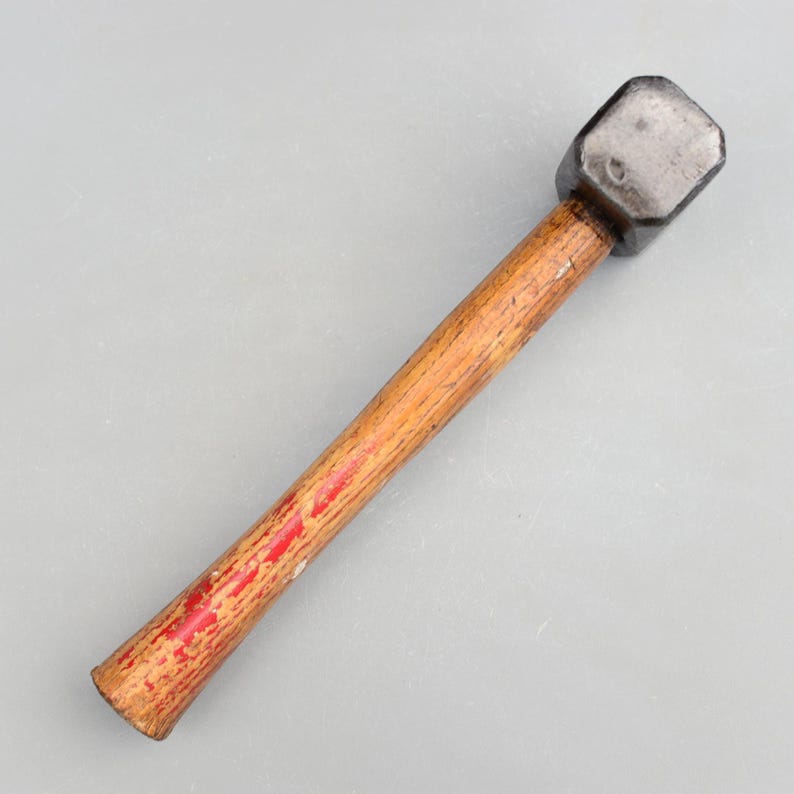 Vintage WORLDWIDE West Germany 1000 Lump Club Hammer Blacksmithing ...