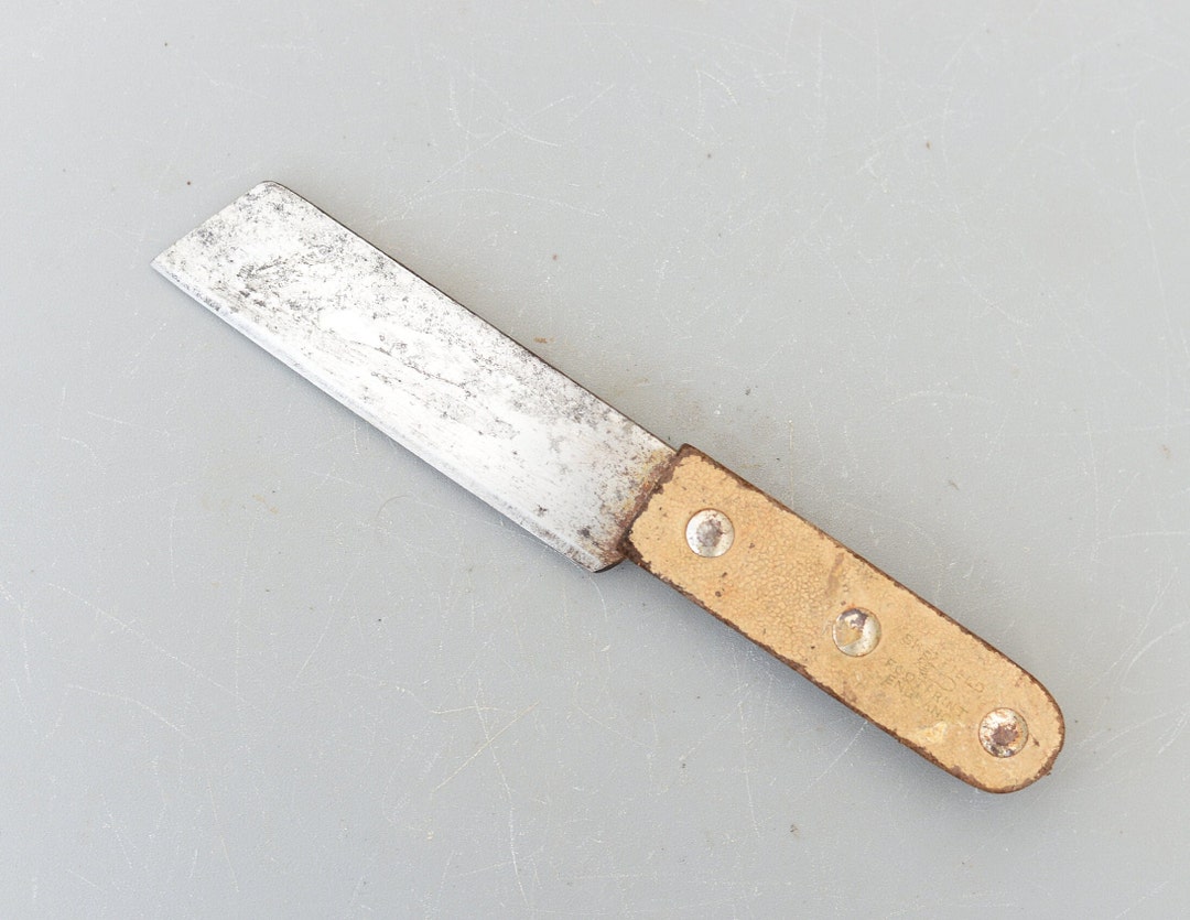 Vintage Footprint Sheffield England Leatherworking Hacking Chisel ...