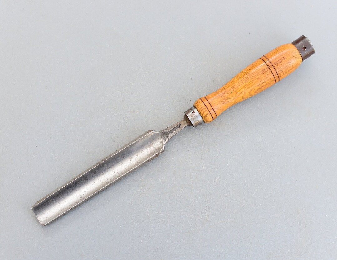 Vintage Rare Large 28mm Gouge S. Tyzack & Son Zyto Brand Rounded Timber ...