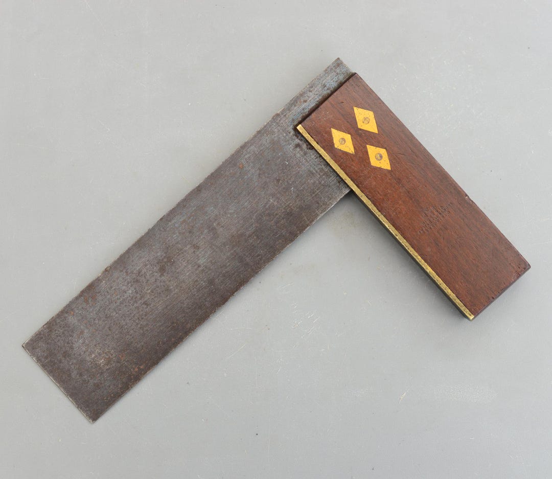 Vintage Rare Try Square William Marples & Son Hibernia Sheffield ...