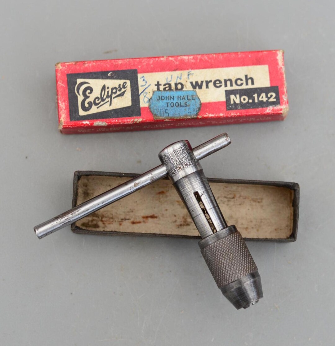 Vintage Eclipse 142 Tap Wrench T Type Box James Neill Sheffield Made in ...