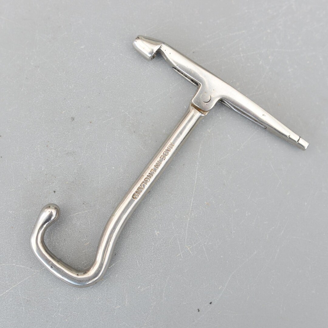 Vintage Made in England Folding Boot Jack Boot Pulls Hole Punch - Etsy