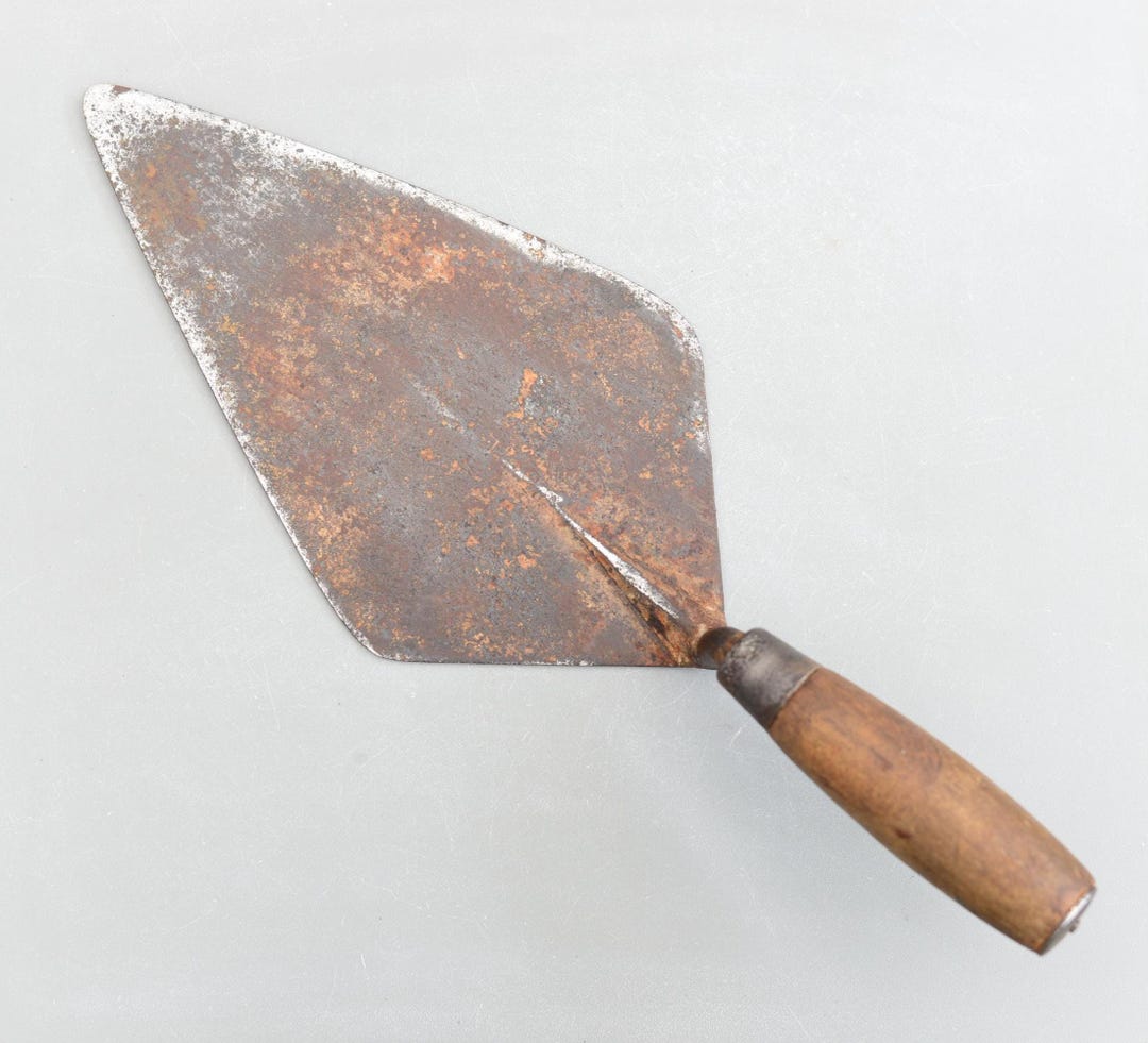 Vintage Rare BRADES WHS Hunt & Sons England 10" Brick Trowel Masons ...
