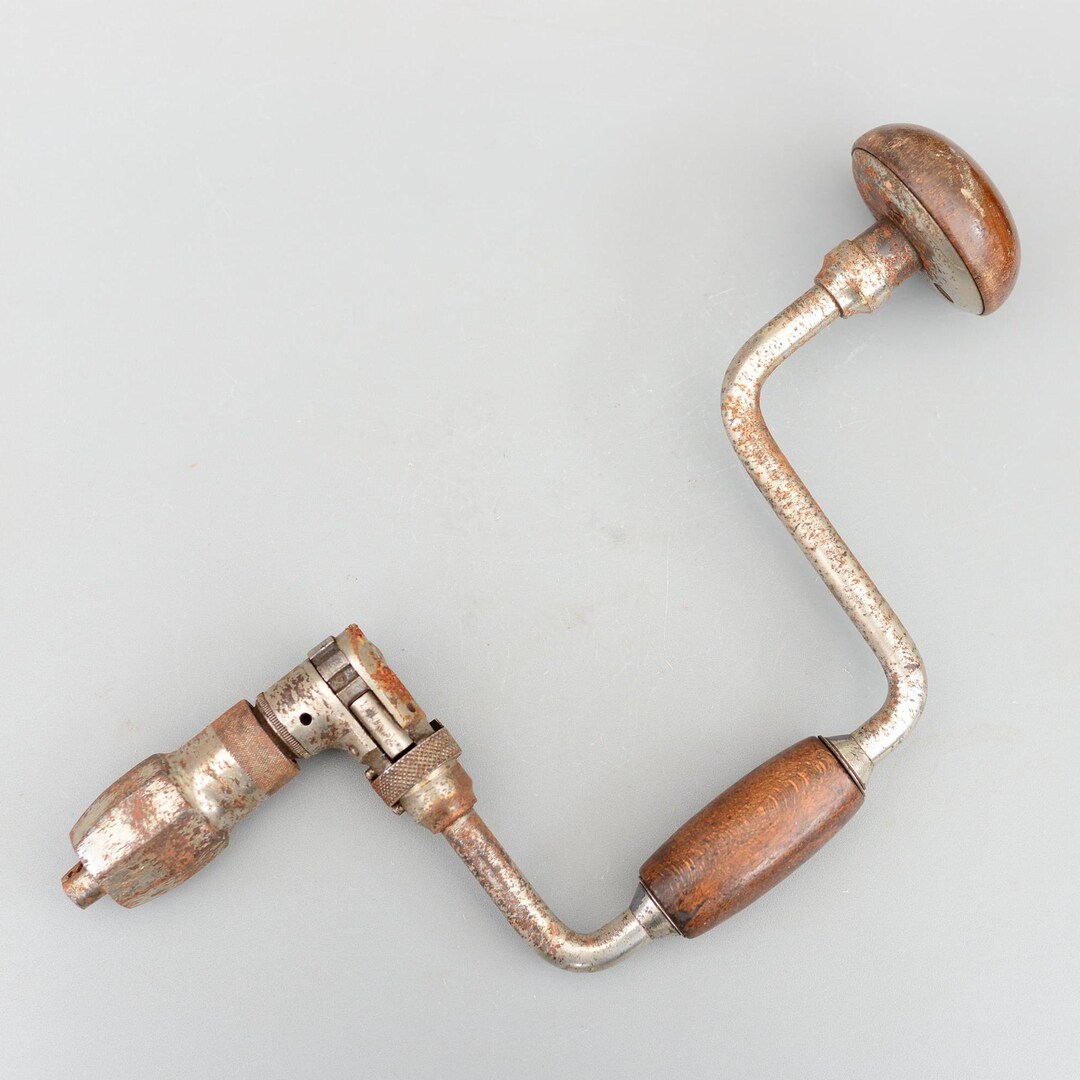 Vintage British Made 10'' Ratchet Bit Brace Hand Drill - Etsy