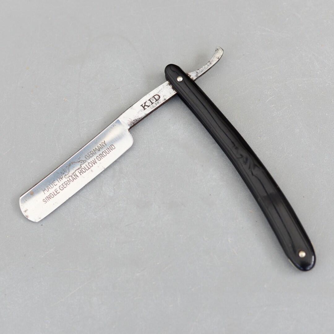 Vintage KID Crown & Sword No2989 Germany Straight Razor Cut Throat ...