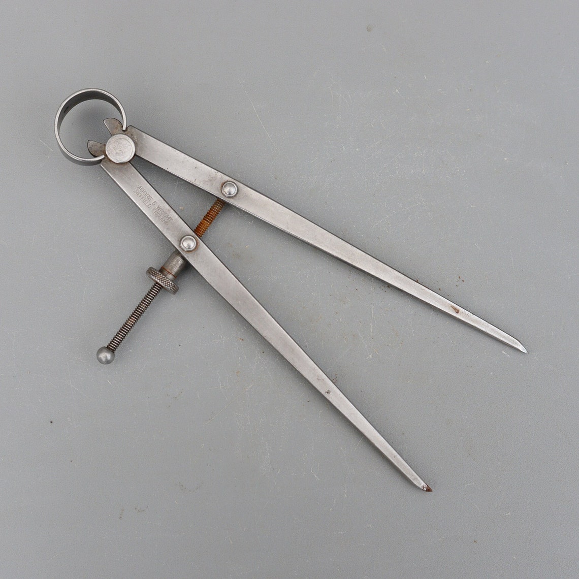 Vintage Steel Dividers Moore & Wright Sheffield England - Etsy