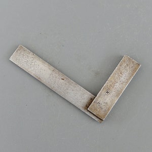 Vintage N. Everest All Steel Try Square Measuring Tool - Etsy
