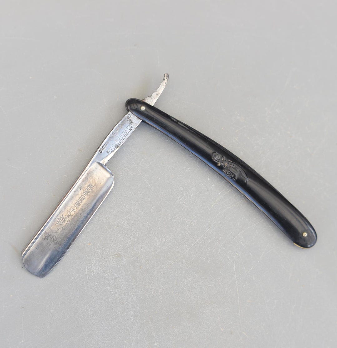 Vintage ERN 1166 Crown & Sword Made in Germany Extra Hollow Ground ...