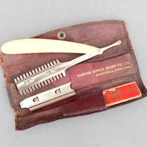 Vintage Durham Duplex Travel Double Edge Safety Razor Set Case - Etsy