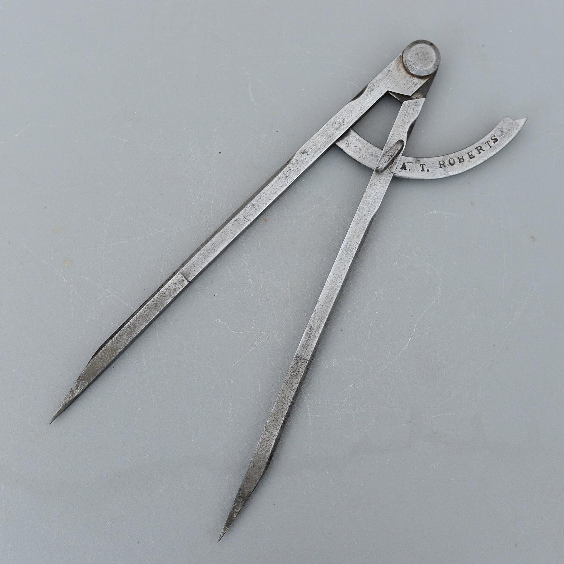 Vintage Dividers A.t.roberts 275mm Compass 11 Inch - Etsy