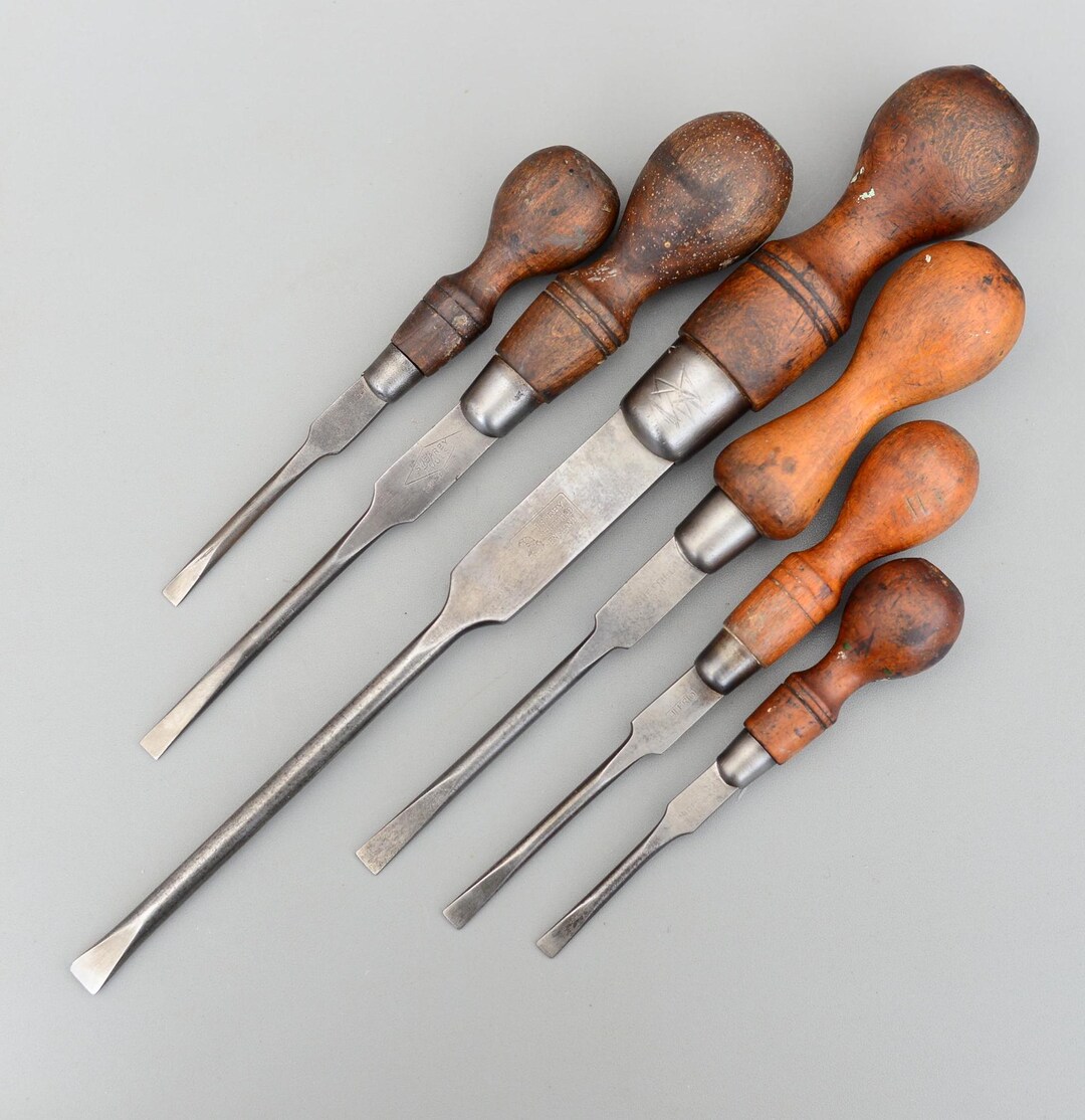 Set 6 Vintage I.sorby Alfrid Swearby Sheffield England Screwdriver - Etsy