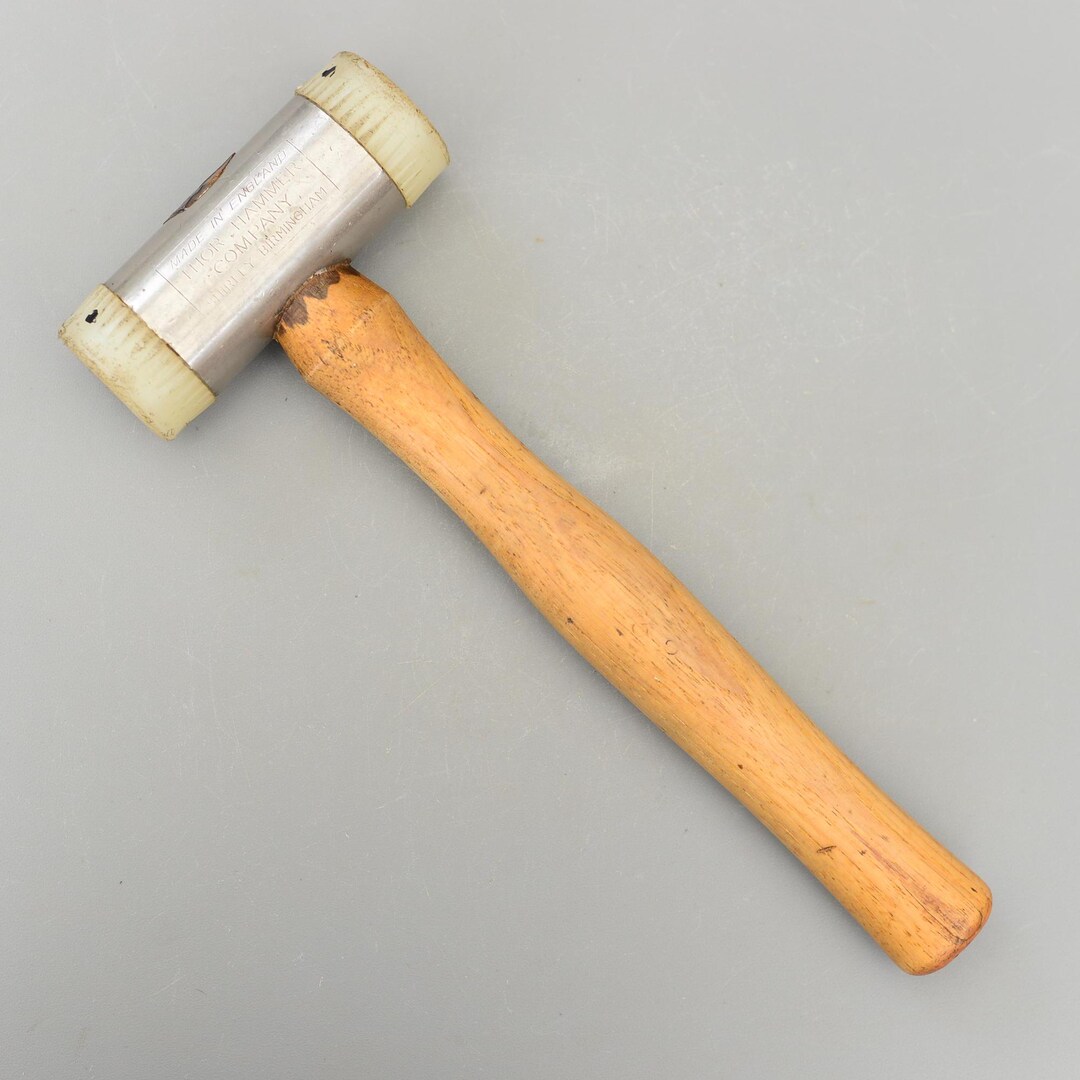 Vintage Thor No 714 Nylon Thorex Hammer Wooden Handle Shirley ...