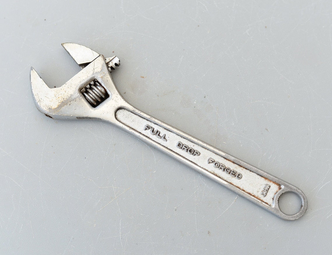 Vintage FULLER No 8 Japan Adjustable Spanner Wrench - Etsy